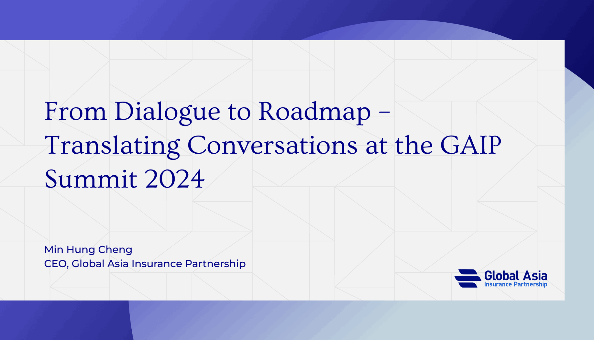 From Dialogue to Roadmap – Translating Conversations at the GAIP Summit ...